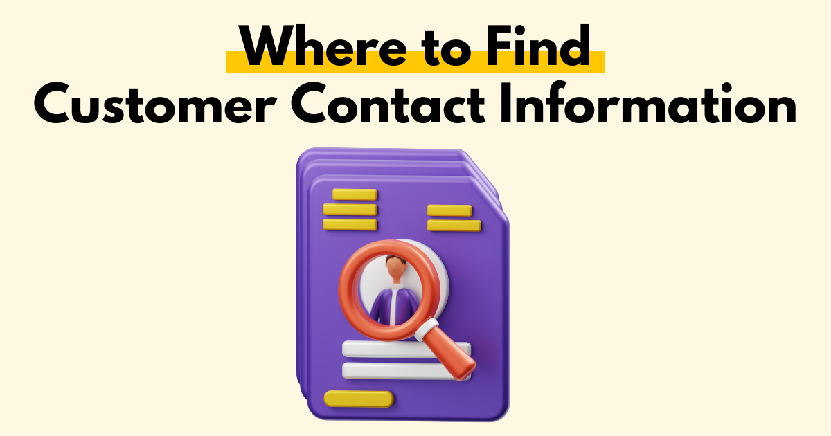 Where to Find Customer Contact Information (Your List) in Pagewheel ...
