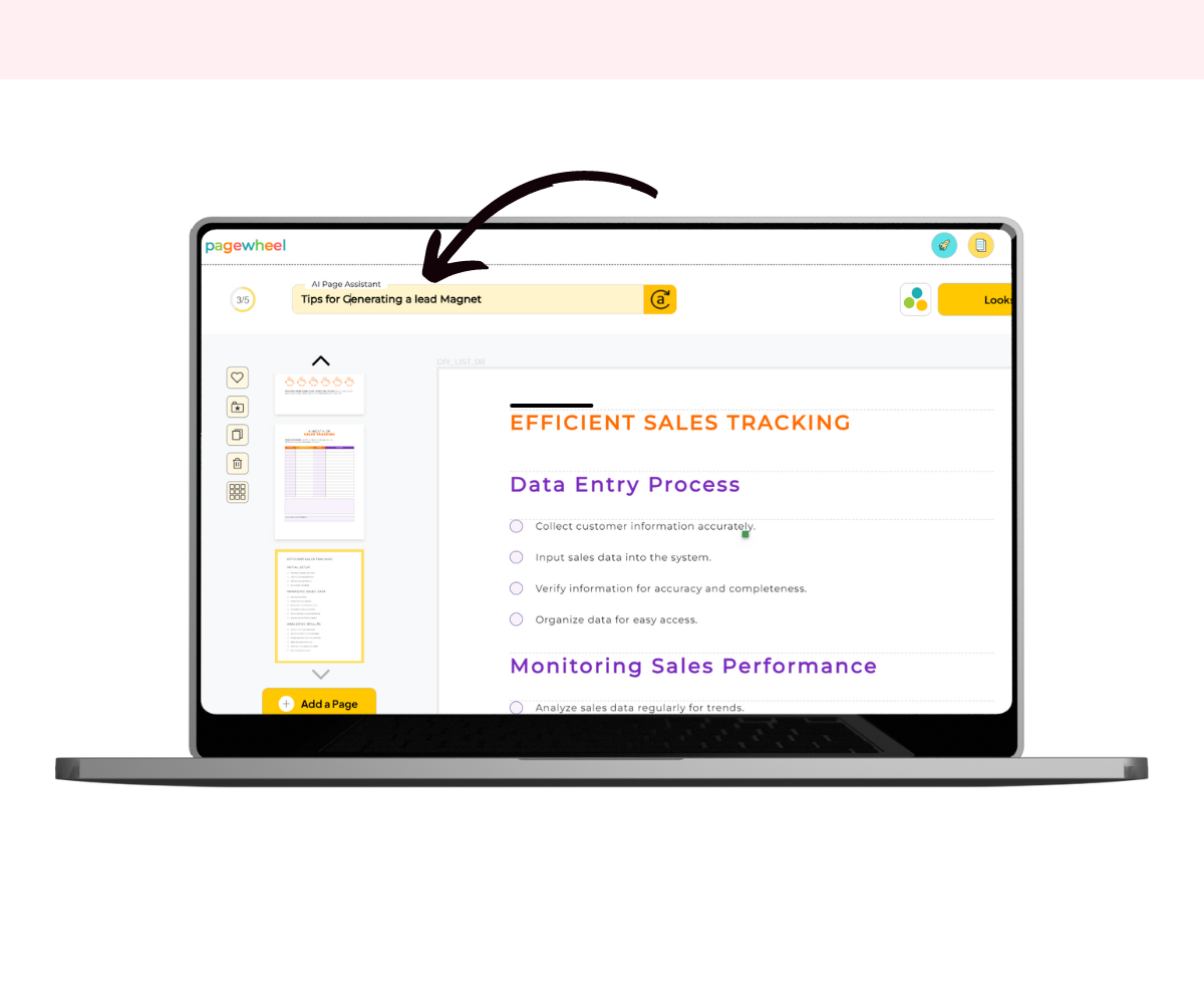 How to Add a DIY Page to a Digital Product – PageWheel