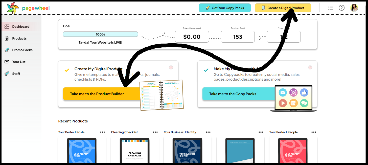 PageWheel – Learn how to design digital products and offer pages in minutes
