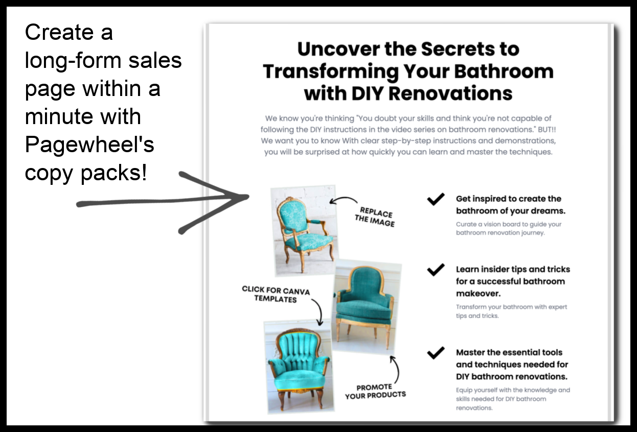 Build an Offer Page AND It’s Emails – in Minutes – PageWheel